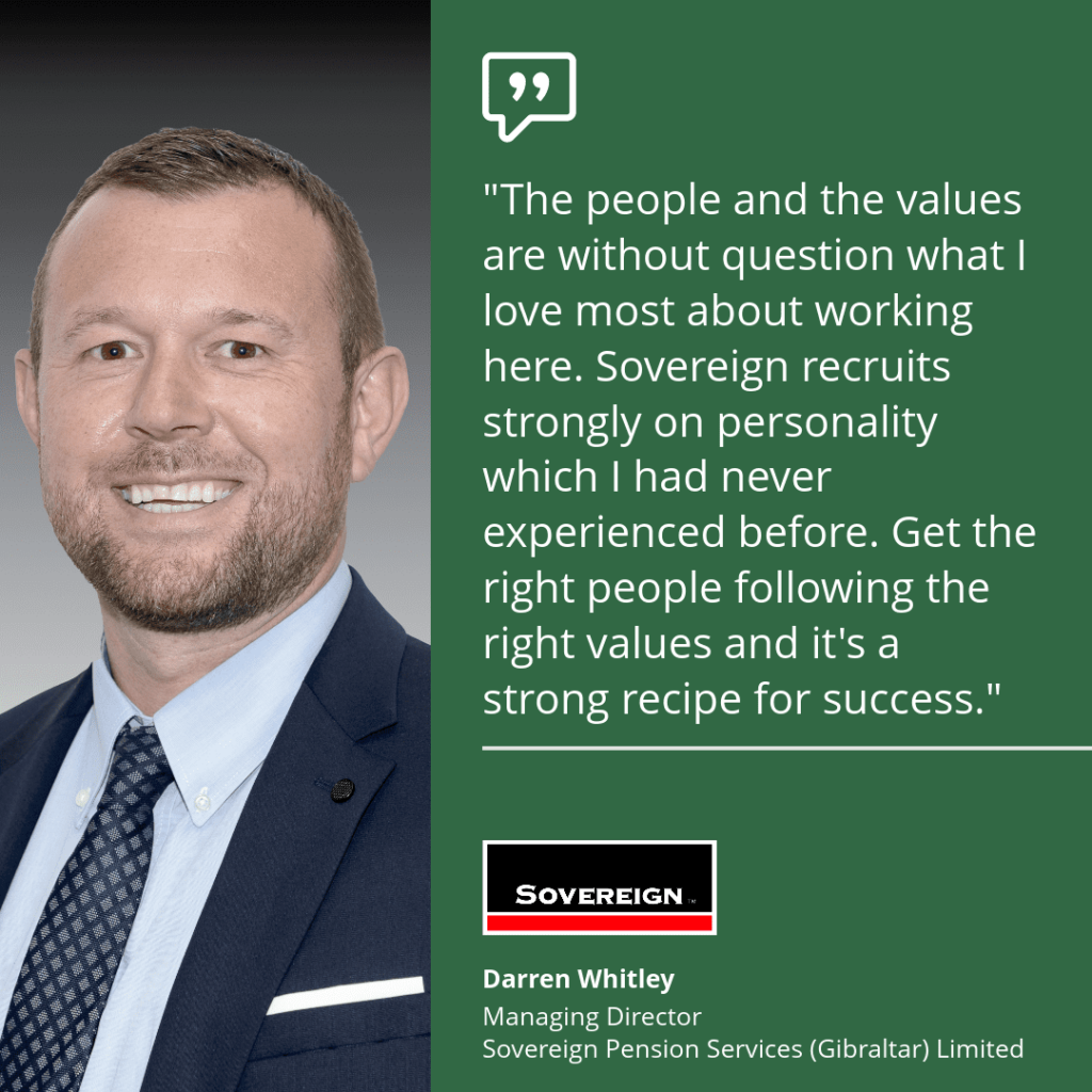 Darren Whitley celebrates 15 years with the Sovereign Group - The ...